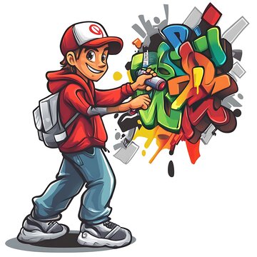 Graffiti Artist Cartoon Images – Browse 4,586 Stock Photos, Vectors ...