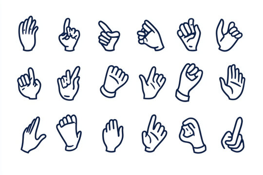 "Hand Vector" - Images et vidéos libres de droits | Adobe Stock