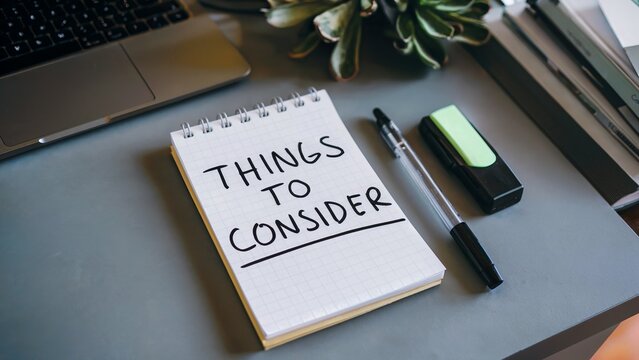 "Things To Consider" Images – Browse 650 Stock Photos, Vectors, and ...