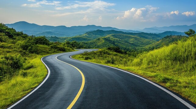 open road wallpaper