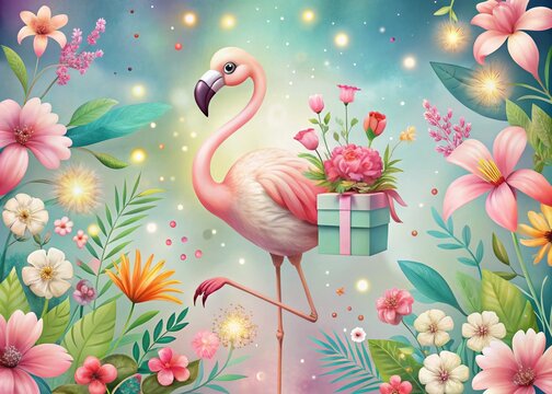 Flamingo Layout Images – Browse 2,704 Stock Photos, Vectors, and Video ...