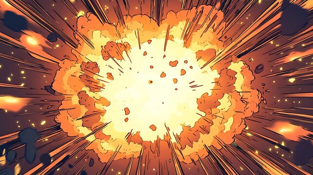 Cartoon Explosion Background Explosion Comic Images – Browse 255,419
