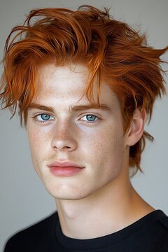 Men auburn hair store