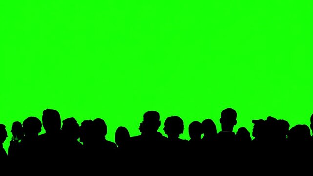 Crowd Green Screen Images – Browse 5,908 Stock Photos, Vectors, and ...