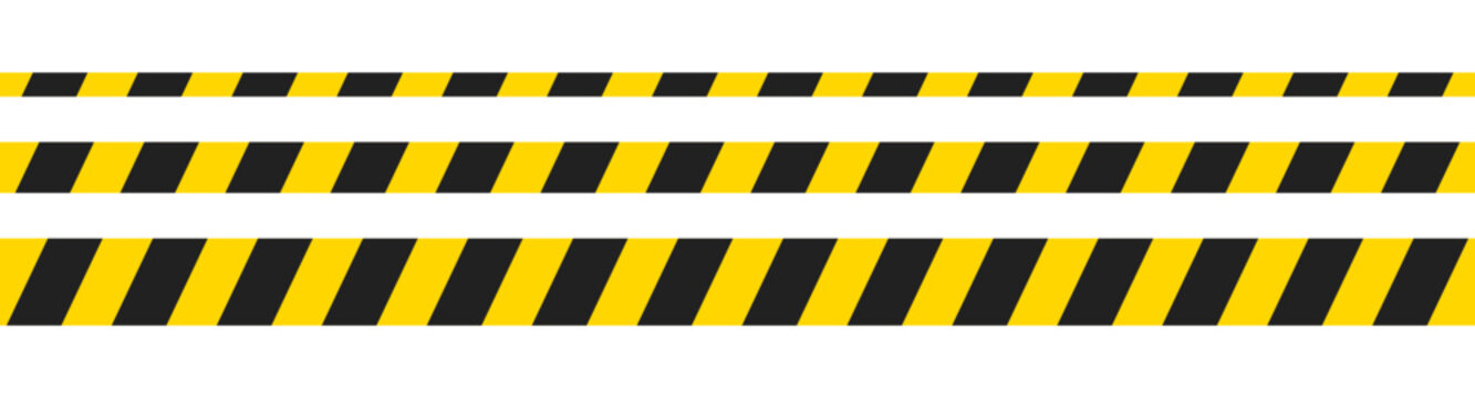 caution border template