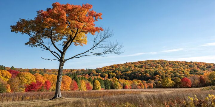 Lone Autumn Tree Images – Browse 37,162 Stock Photos, Vectors, and ...