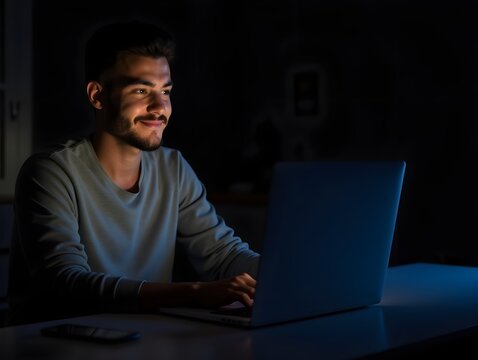 Work From Home Night Images – Browse 132,955 Stock Photos, Vectors, and ...