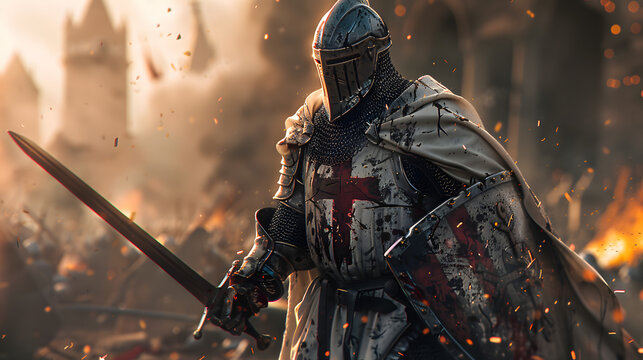 Crusader Knight Templar Wallpaper