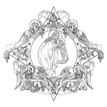 coloring pages of sky things