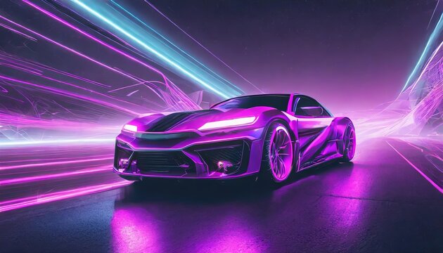 Purple car wallpaper store