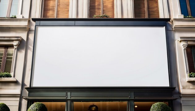 Empty Billboard Clipart