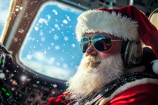 "Flying Santa" Images – Browse 284 Stock Photos, Vectors, and Video ...