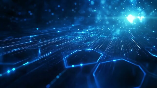 Blue Scientific Background