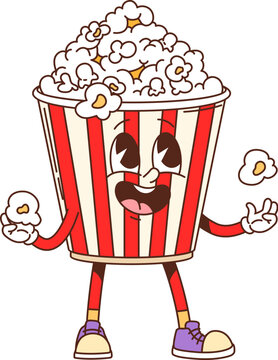 Cartoon Popcorn Character Images – Browse 13,136 Stock Photos, Vectors ...