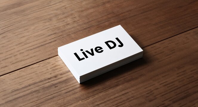 Dj Business Card Images – Browse 7,778 Stock Photos, Vectors, and Video ...
