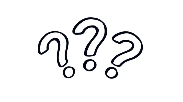 Dancing Question Mark Animated