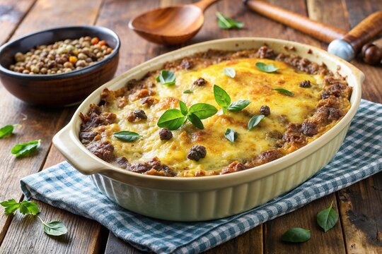 Bobotie with a vibrant and colorful presentation | Savory Touch