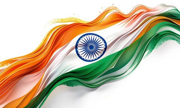 Indian Flag 3d Images