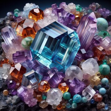 "Cubic Crystal System" Images – Browse 2,954 Stock Photos, Vectors, and ...