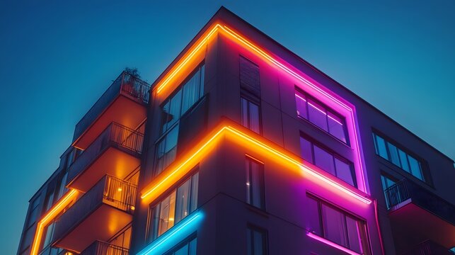 Neon Building Images – Browse 949,418 Stock Photos, Vectors, and Video ...
