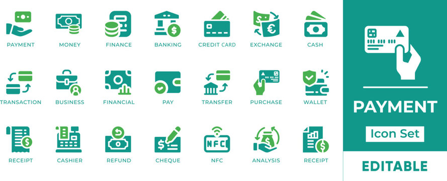 Payment Process Icons Images – Browse 33,739 Stock Photos, Vectors, and ...
