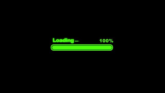 Progress Bar Gif Green