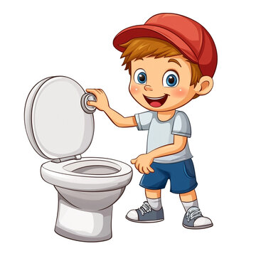 Child Flush Toilet