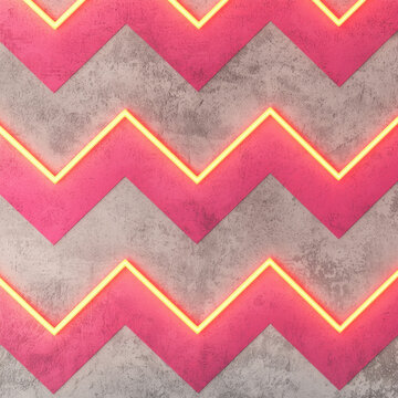 Pink Chevron Pattern Wallpaper