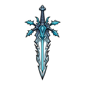 Ice Sword Tattoos