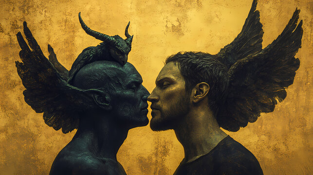 Angel And Devil On Shoulder Origin