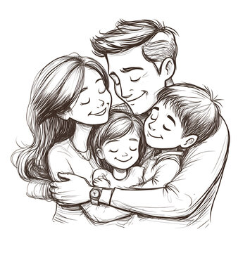 Family Clip Art Images – Browse 183,422 Stock Photos, Vectors, and ...