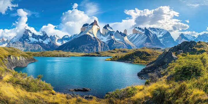 Andean Lakes Templates – Free Editable Designs | PikWizard