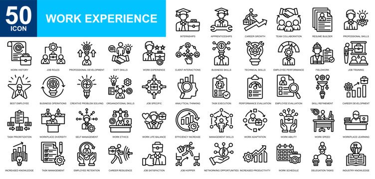 Work Experience Icon Images – Browse 34,257 Stock Photos, Vectors, and ...