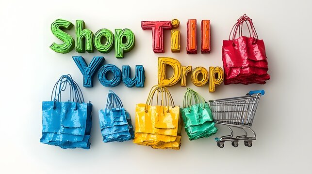 Shop Till You Drop Images – Browse 1,423 Stock Photos, Vectors, and ...