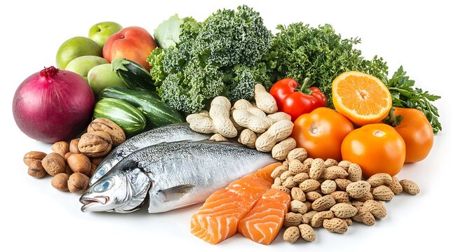 Fruit Vegetables Meat Fish