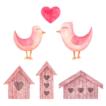 Vintage Love Bird Clipart