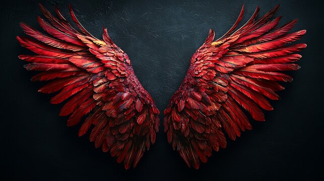 Red Angel Wings Images – Browse 54,663 Stock Photos, Vectors, and Video ...
