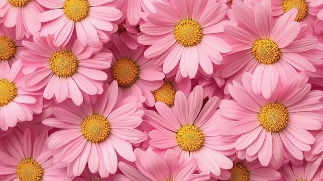 Pink Daisies Wallpaper