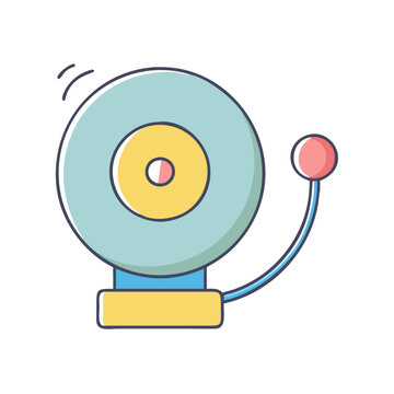 "School Bell Icon" Images – Browse 180 Stock Photos, Vectors, and Video | Adobe Stock