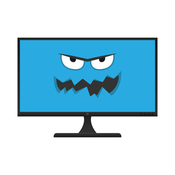 Angry Computer Cartoon Images – Browse 9,066 Stock Photos, Vectors, and ...
