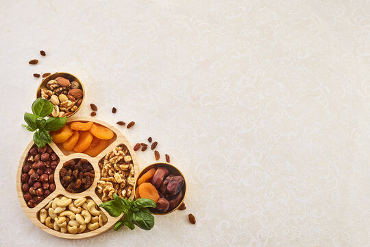 Dry Fruits Background