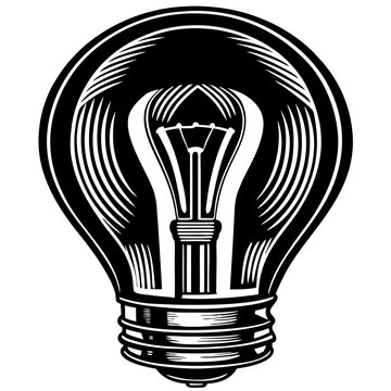Light Bulb Filament Vector