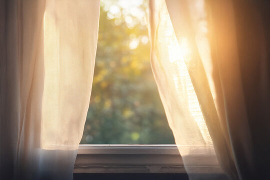 sunlight through window aesthetic