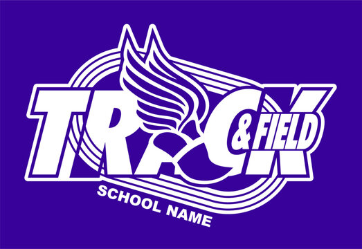 Track And Field Team Logos