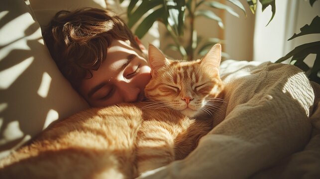 "Man And Cat" Images – Browse 546 Stock Photos, Vectors, and Video ...