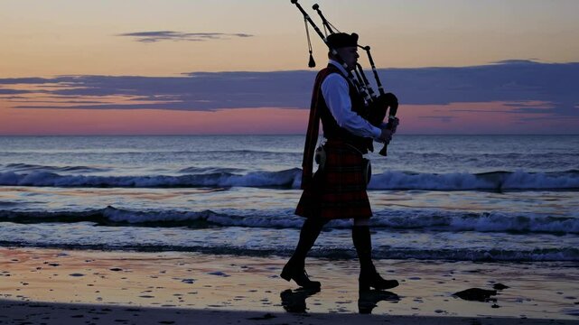 Bagpiper Silhouette Images – Browse 511 Stock Photos, Vectors, and ...