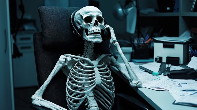 Skeleton In Chair Images – Browse 8,211 Stock Photos, Vectors, and ...