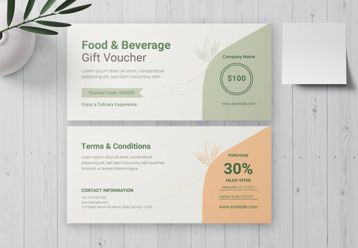 Lunch Coupon Templates – Browse 7 Stock Photos, Vectors, and Video ...