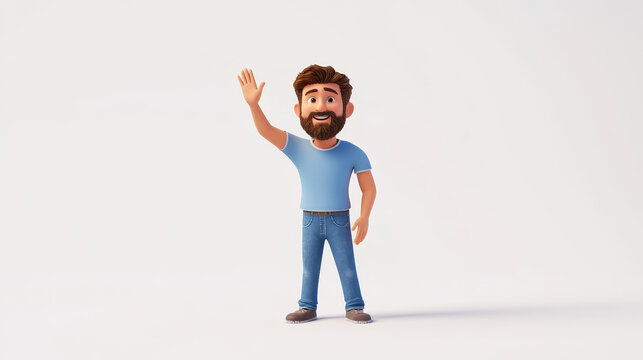 man 3d animation