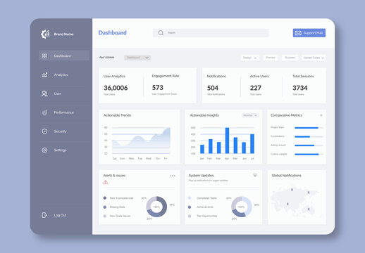 Dashboard Design Images – Browse 561,456 Stock Photos, Vectors, and ...